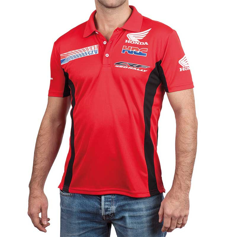HONDA HRC POLO SHIRT red