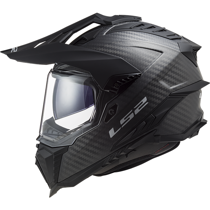 Casco Enduro LS2 MX701 EXPLORER C SOLID CARBON