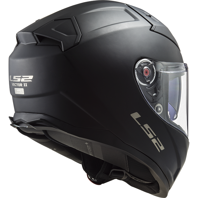 LS2 helmet FF811 Vector II solid matt black