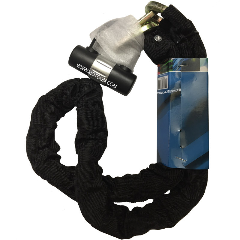 HIGH-SECURITY CHAIN AND PADLOCK 150 cm X 10 mm OKYAMI